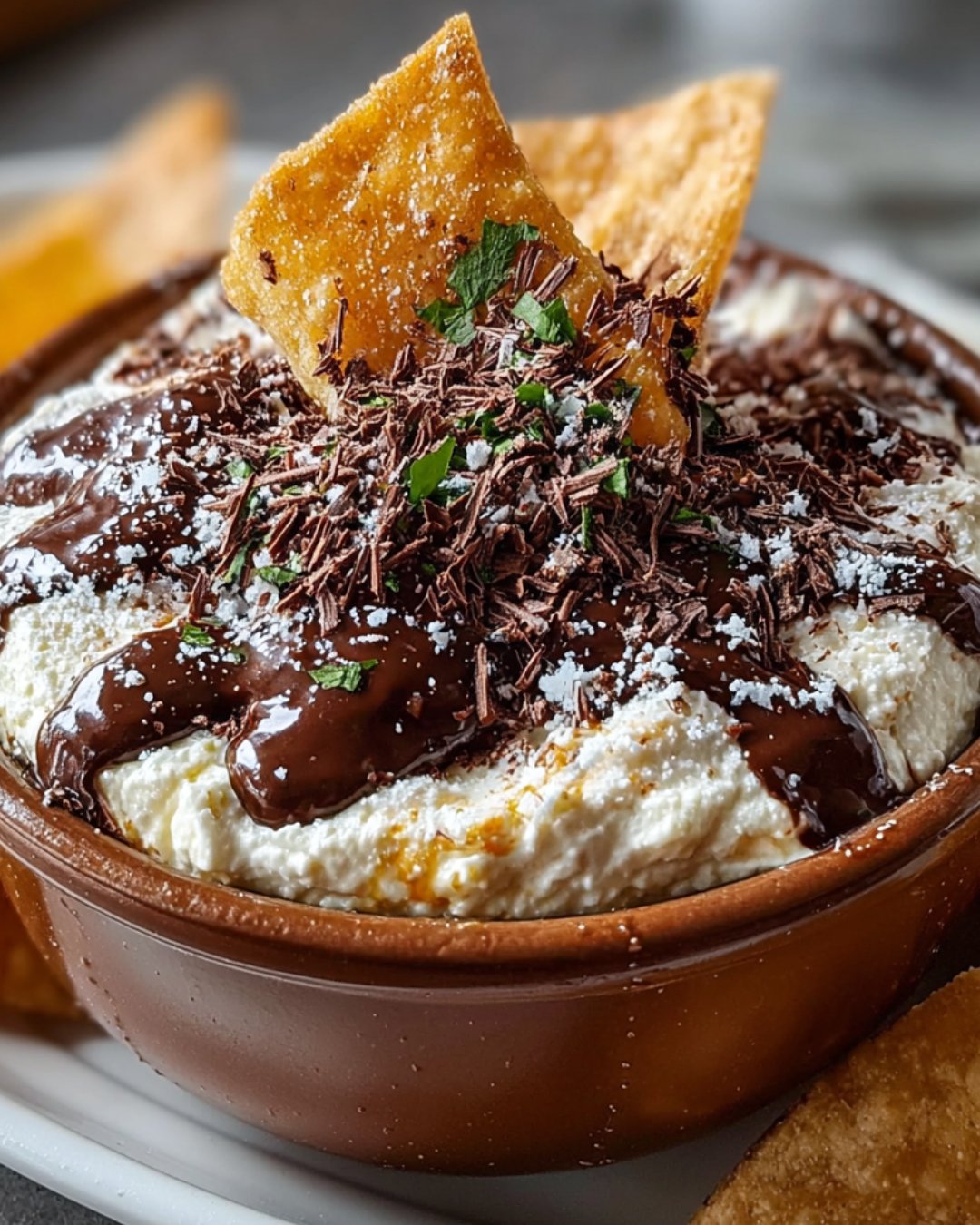 Creamy Chocolate Ricotta Cannoli Dip Will Delight You! - Recipe Tasted