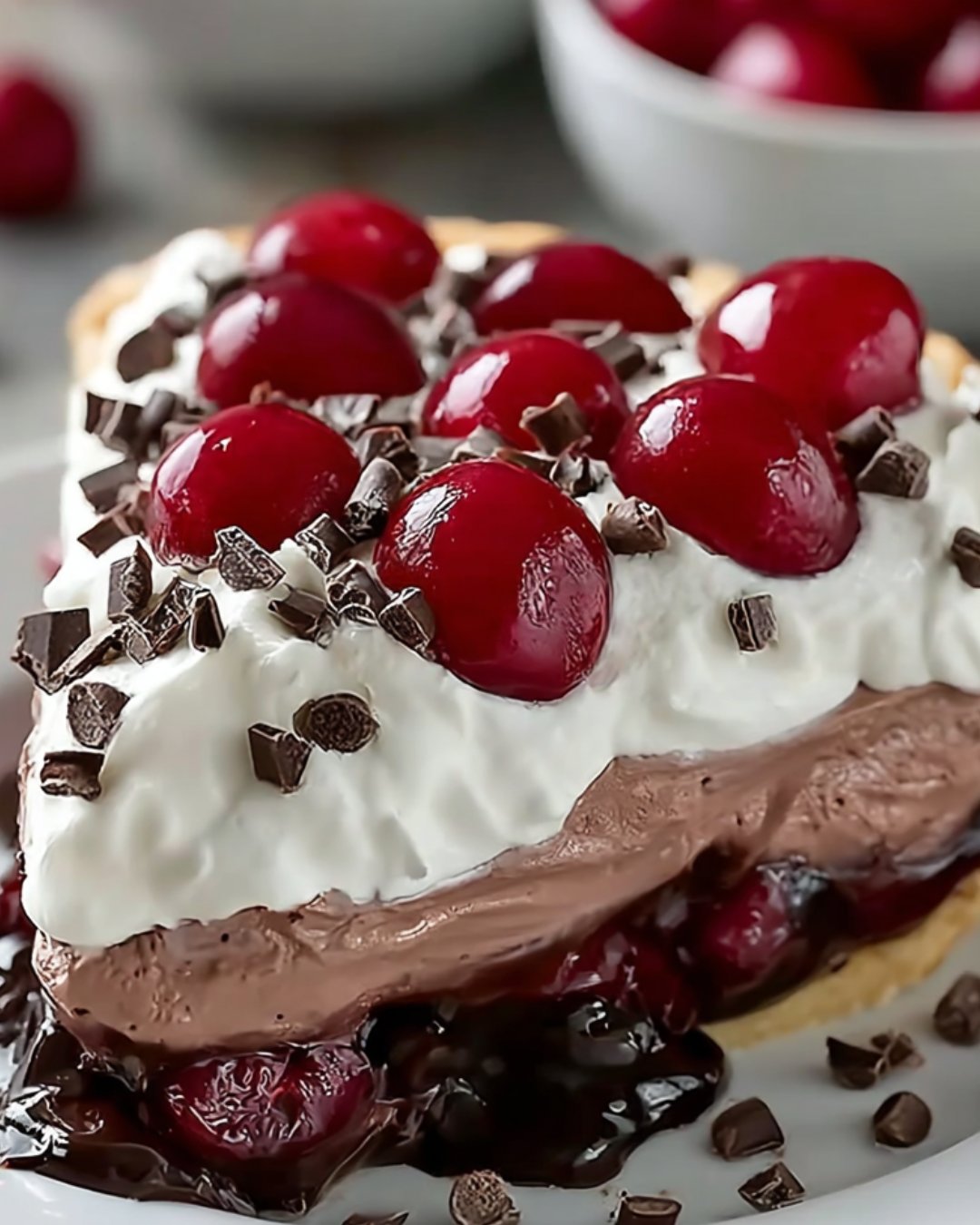 Chocolate Cherry Cream Pie: Delight in Every Bite! - Recipe Tasted